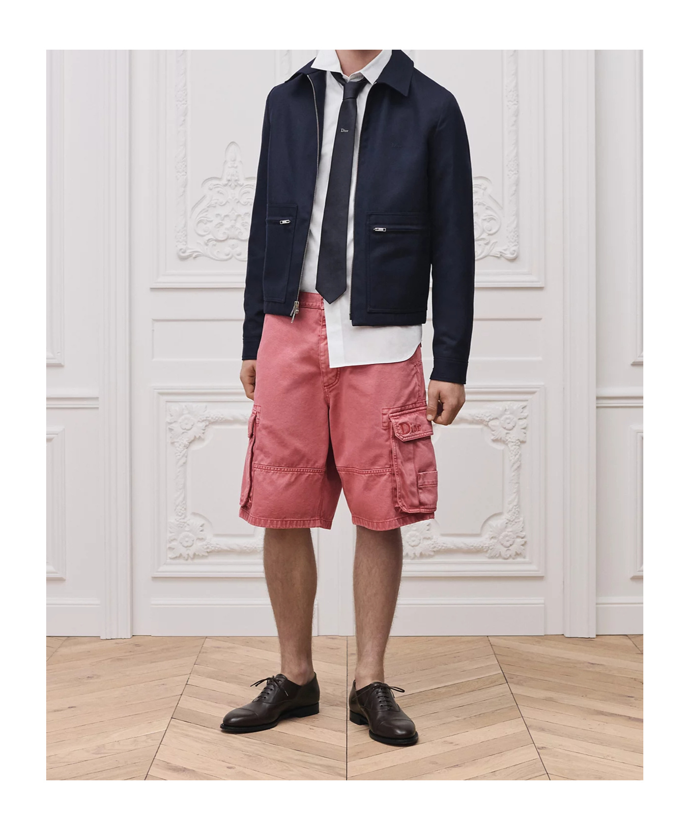 DIOR Dior Embroidered Zip-Up Jacket